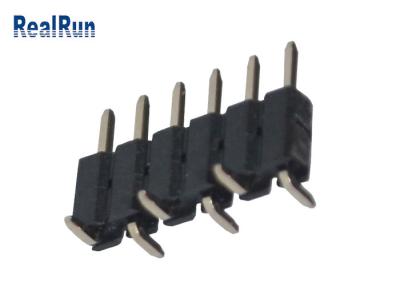 Cina Fila Pin Header 6pin Tin Plating del passo PA6T di SMT 2.0mm singola in vendita