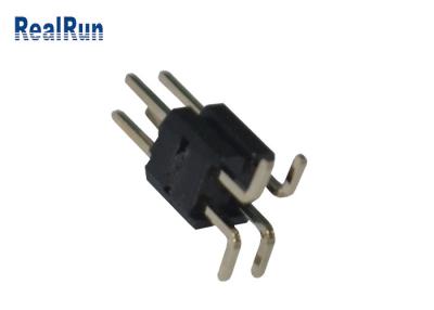 Cina Passo nero PA6T 12 Pin Pcb Connector Dual Row di 2.0mm in vendita