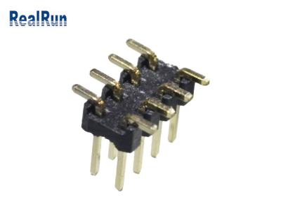 Cina Passo nero PA6T 12 Pin Pcb Connector Dual Row di 2.0mm in vendita