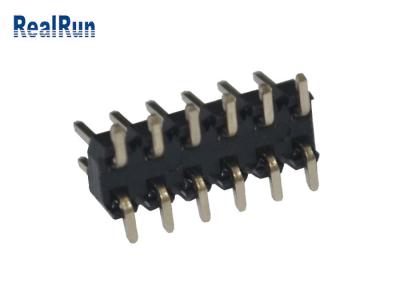 Cina Passo nero PA6T 12 Pin Pcb Connector Dual Row di 2.0mm in vendita