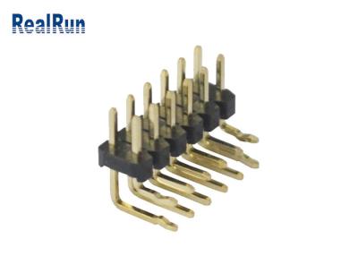 Cina Singolo SGS di Pin Header della plastica di 2*6 Pin Dual Row PBT in vendita