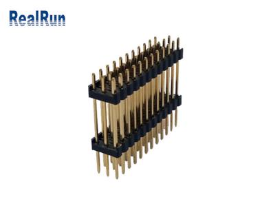 Cina Pin di fila 36 del connettore placcato oro H2.5mm tre della IMMERSIONE di 3.0Amp PBT in vendita