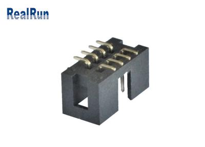 Cina Intestazione verticale 2*4 8 Pin Machined Solder PA6T del contenitore di PWB 2.54mm SMT in vendita