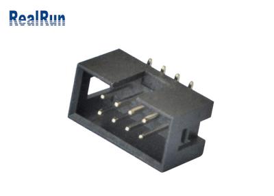 Cina Intestazione verticale 2*4 8 Pin Machined Solder PA6T del contenitore di PWB 2.54mm SMT in vendita
