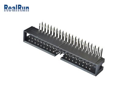 Cina Intestazione verticale 2*4 8 Pin Machined Solder PA6T del contenitore di PWB 2.54mm SMT in vendita