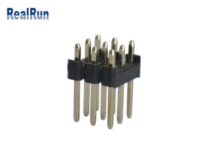 中国 PA6T 2.54mmピッチのはんだヘッダーのコネクター3*4 12 Pin 180°のすくい 販売のため