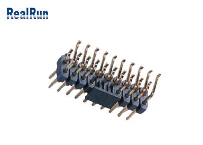 中国 帽子のポストと横の二重列PA6T 20P SMD PinヘッダーPA6T 販売のため