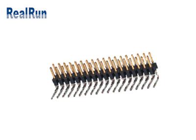 Cina fila doppia Pin Header dello SGS Pin Header Connector UL94V-0 DC500V di 2*18P PBT in vendita
