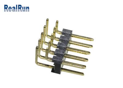 Cina doppia fila PA6T di 3Amp LCP PBT 1000VAC Pin Header Connector 2.54mm in vendita
