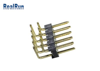 Cina doppia fila PA6T di 3Amp LCP PBT 1000VAC Pin Header Connector 2.54mm in vendita