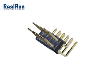 Cina doppia fila PA6T di 3Amp LCP PBT 1000VAC Pin Header Connector 2.54mm in vendita
