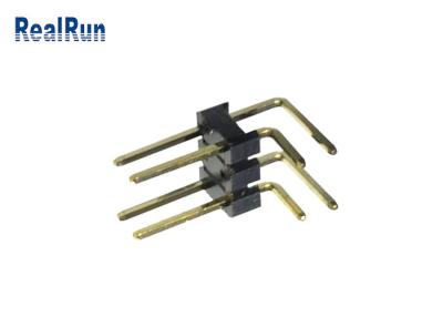 中国 LCP PA6T PBT PCBヘッダーのコネクターUL94V-0の二重列ヘッダーのコネクター 販売のため