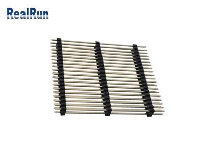 Cina Au doppio 3U di Pin Header Straight Three Plastic di fila di PBT LCP PA6T 40P» in vendita