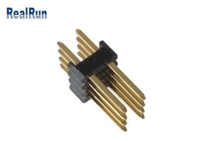Cina Bordo doppio di Pin Header Brass 8P 3.0A di fila di PA6T PBT LCP per imbarcarsi su UL94V-0 in vendita