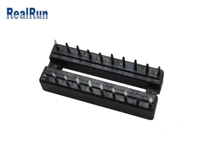 China 7.62mm Row Spacing Card Connector 1000VAC 14 Pin Header Connector 2.54mm IC for sale