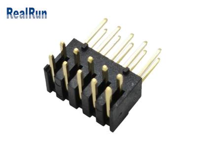 Cina Bordo di Pin Header PA6T LCP di fila del doppio di ISO9001 10P PBT per imbarcarsi su connettore in vendita