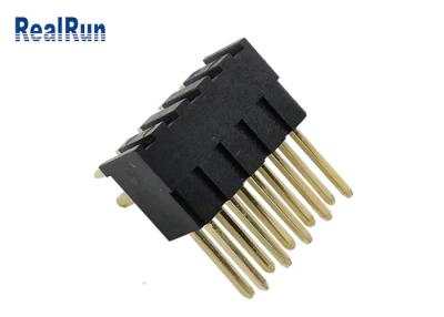 Cina Bordo di Pin Header PA6T LCP di fila del doppio di ISO9001 10P PBT per imbarcarsi su connettore in vendita