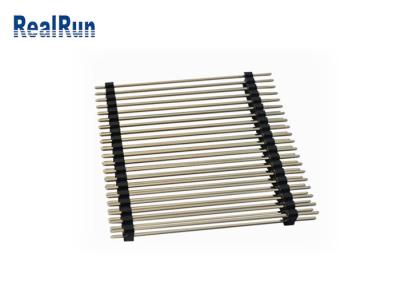Cina Connettore d'ottone del PWB di PA6T LCP 0.75A Pin Header Connector Gold Flash in vendita