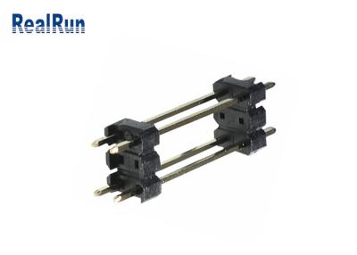 Cina Immersione di Pin Header Connector 2.54mm della fibra di PA6T PBT LCP attraverso il foro 0.75A in vendita