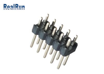 Cina Connettore doppio PA6T 2*5P Pin Header PBT LCP dell'intestazione di fila di 30% GF PH2.54 in vendita