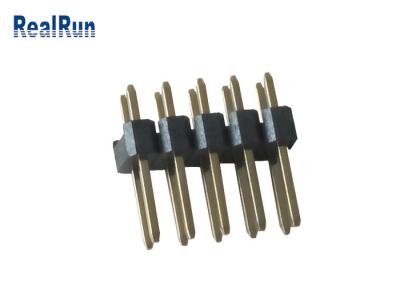 Cina Connettore doppio PA6T 2*5P Pin Header PBT LCP dell'intestazione di fila di 30% GF PH2.54 in vendita