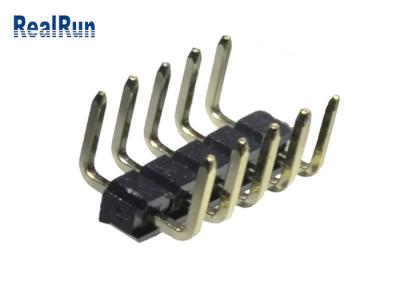 China PBT-Messing Pin Header Connector 2.54mm u-Type Eindlcp SGS Soldeersel Te koop