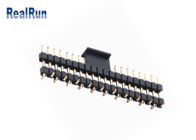Китай Соединитель заголовка Pcb волокна разъем-вилки LCP одиночной строки двойной пластиковый SMD продается