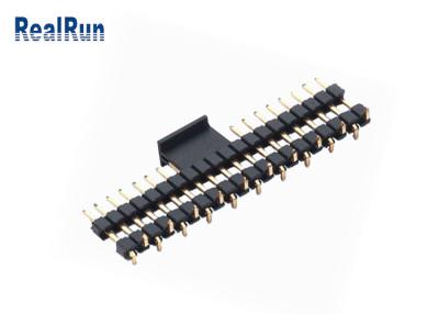 Китай Соединитель заголовка Pcb волокна разъем-вилки LCP одиночной строки двойной пластиковый SMD продается
