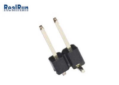 Cina Au sopra Ni SMT Pin Header Oxidation Resistance 2 Pin Single Row PA6T in vendita