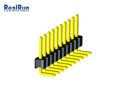 Cina connettore del PWB di fila di Pin Header Connector PA6T uno del maschio di 10P LCP PBT in vendita