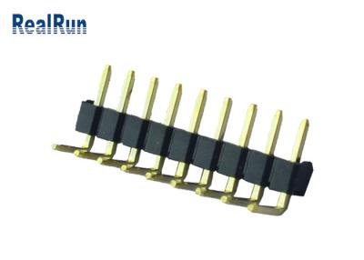 Cina plastica 9P 90 Au d'ottone del connettore PBT dell'intestazione del PWB di grado sopra Ni in vendita