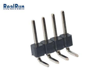 Cina Connettore maschio staccato lavorato PA6T PBT LCP Pin Header ad angolo retto del PWB in vendita