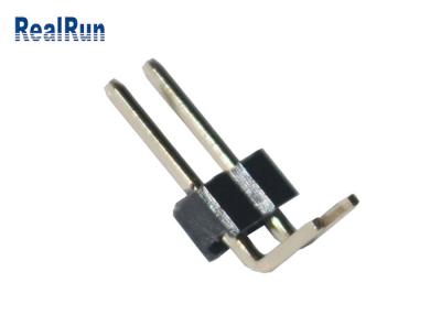 Cina Fila ad angolo retto di Pin Header PA6T H2.5mm di resistenza di ossidazione singola in vendita