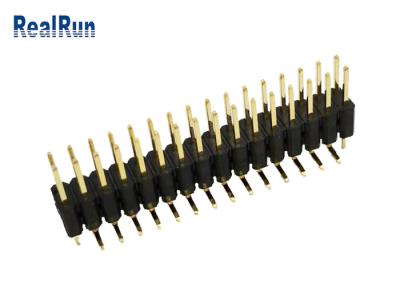 Cina Fila doppia H5.0 SMT verticale di PA6T GF Pin Header Connector LCP PBT per LCM LED in vendita