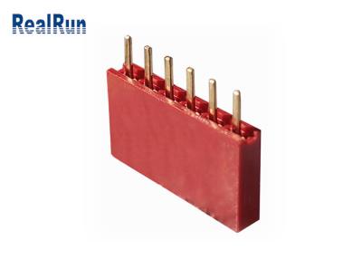 Cina Ottone femminile della immersione LCP del connettore DC500V 1×6P dell'intestazione di PA6T PBT in vendita