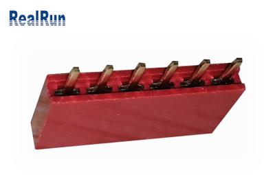 Cina Ottone femminile della immersione LCP del connettore DC500V 1×6P dell'intestazione di PA6T PBT in vendita