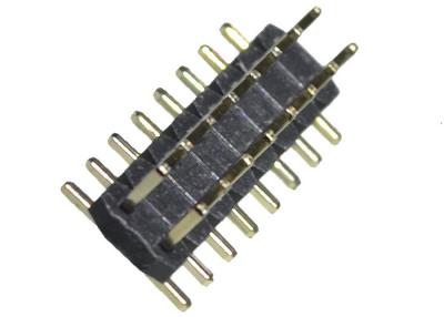中国 SMT SMDのタイプはPCBのために黒2.0 Mmのピッチ ヘッダー2*8P PA6T PA9T PBTのスズメッキをした 販売のため