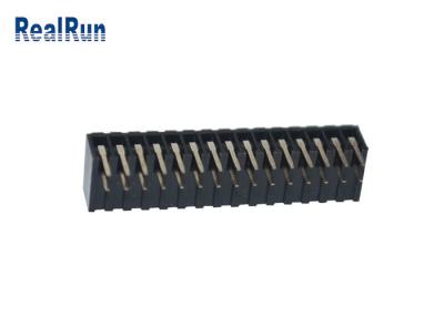 Cina Tipo ad angolo retto posizione doppia femminile di fila 30 di Pin Header Connector ISO9001 PA6T in vendita