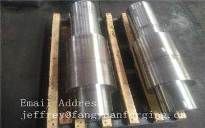 China Hot Forged Round Bar Rough Machined JIS DIN EN ASTM AISI Alloy Steel And Stainless Steel for sale