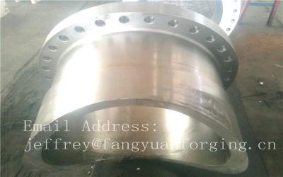China Stahlerzeugnis-Elektroden-Ausschnitt-Edelstahl SA350LF2 A105 F316L schmiedete F304L geschmiedeter Flansch zu verkaufen
