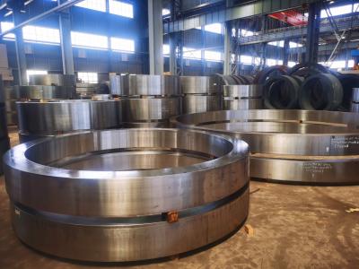 Cina Gli anelli rotolati che placcano una turbina Guider di 1,4057 5000mm hanno forgiato gli anelli d'acciaio in vendita