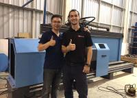 China Cylinder 3T 0.3MPa 3000mm Pipe Flange Welding System for sale