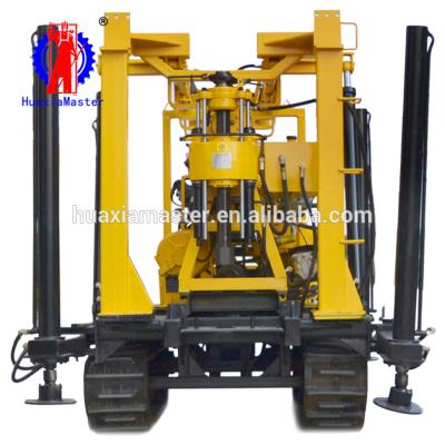 China diesel engine crawler mounted core drilling equipment XYD-130 crawler hydraulic core drilling rig for sale for sale