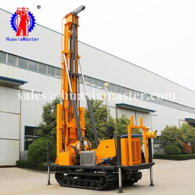 China Water-air dual drilling rig supplies JDL-300 crawler type water-air dual exploration track fast drilling rig for sale