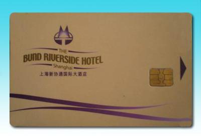 China SLE4442 Contact chip hotel door cards en venta