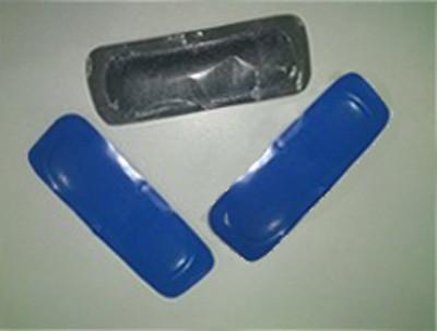 China UHF tyre tags / vehicle transportation management tags / rubber can paste tyre tags en venta