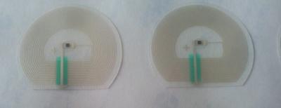 China HF/UHF Silver Ink Antenna Electronic tag Inlay, Silver Ink Print Antenna Inlay en venta
