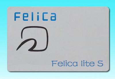 China Felica Lite Contactless IC chip Card, NFC chip Card en venta