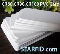 China La tarjeta del PVC CR80, tarjeta del PVC CR90, tarjeta del PVC CR100, usada para la impresora de la tarjeta, encapsula la tarjeta del RFID en venta