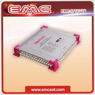 China Satellite multiswitch no signal loss signal adjustable 17 input 32 output cascade multiswitch for sale